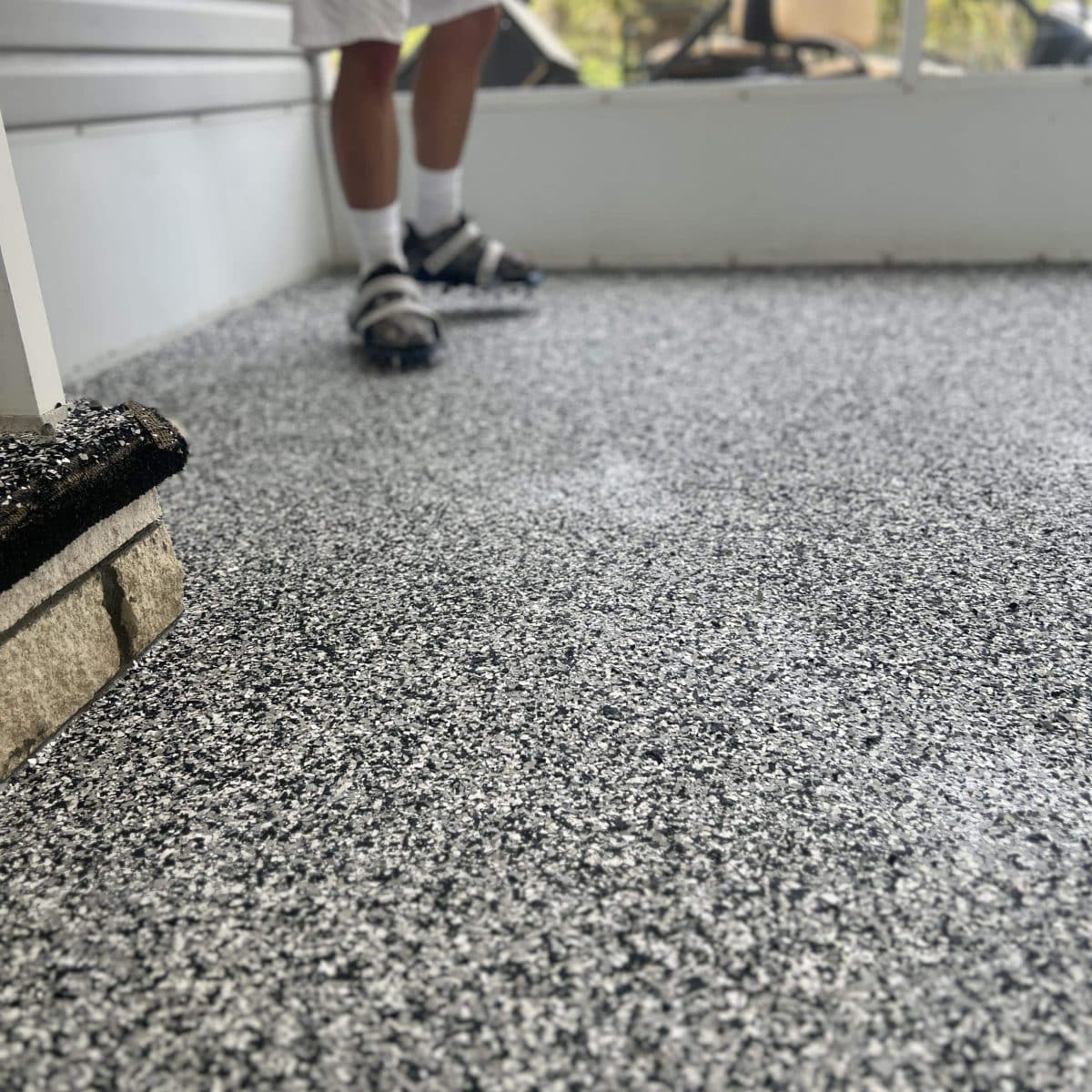 Epoxy Flooring - SWS Pressure Wash & Paver Sealing